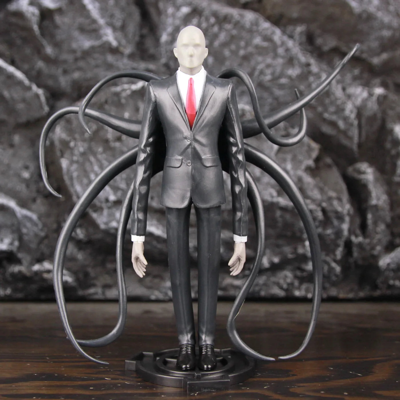 Slender Man 7" Figurine Slenderman 18cm Figure Urban Legend Creepypast ...
