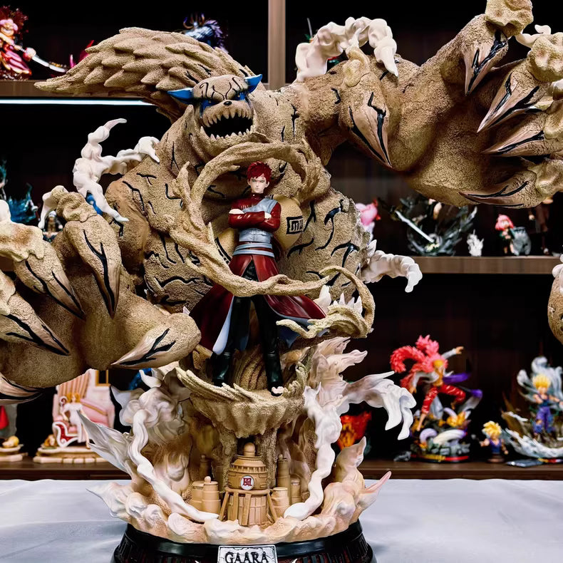 Pre-order 40cm Naruto Gaara GK Statue! Extra Large Sand Country Scene ...