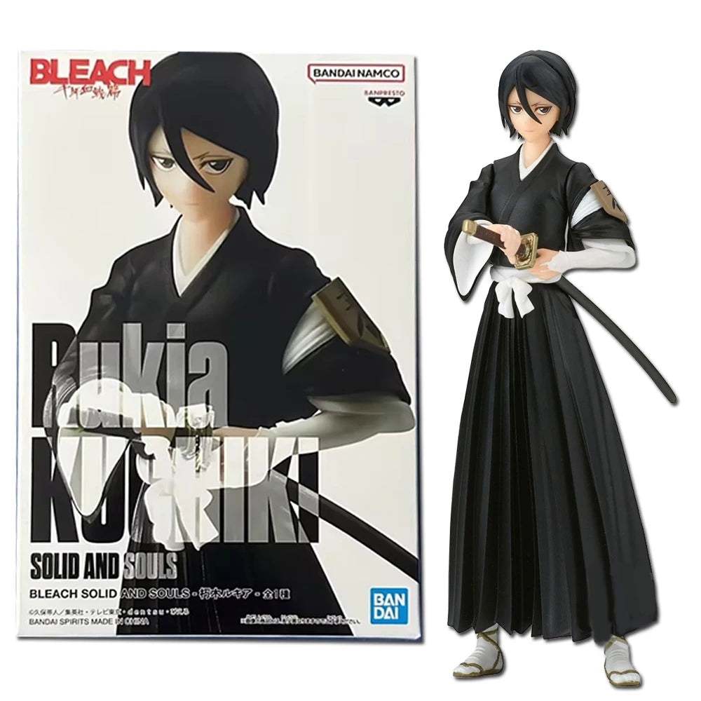 18.5cm Anime BLEACH Kuchiki Rukia Action Figure Collectible Model Toys ...