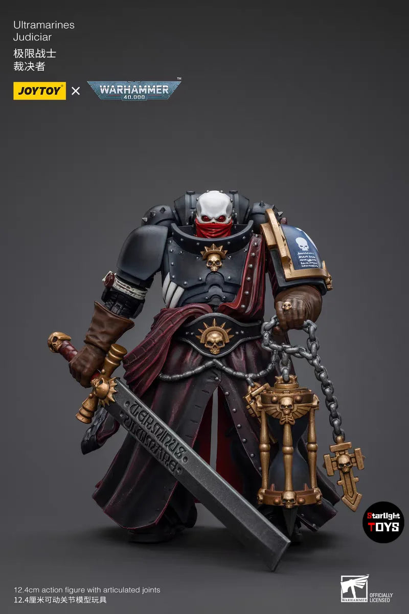 JOYTOY 1/18 Action Figure Warhammer 40K Ultramarines Judiciar Toy Mode ...