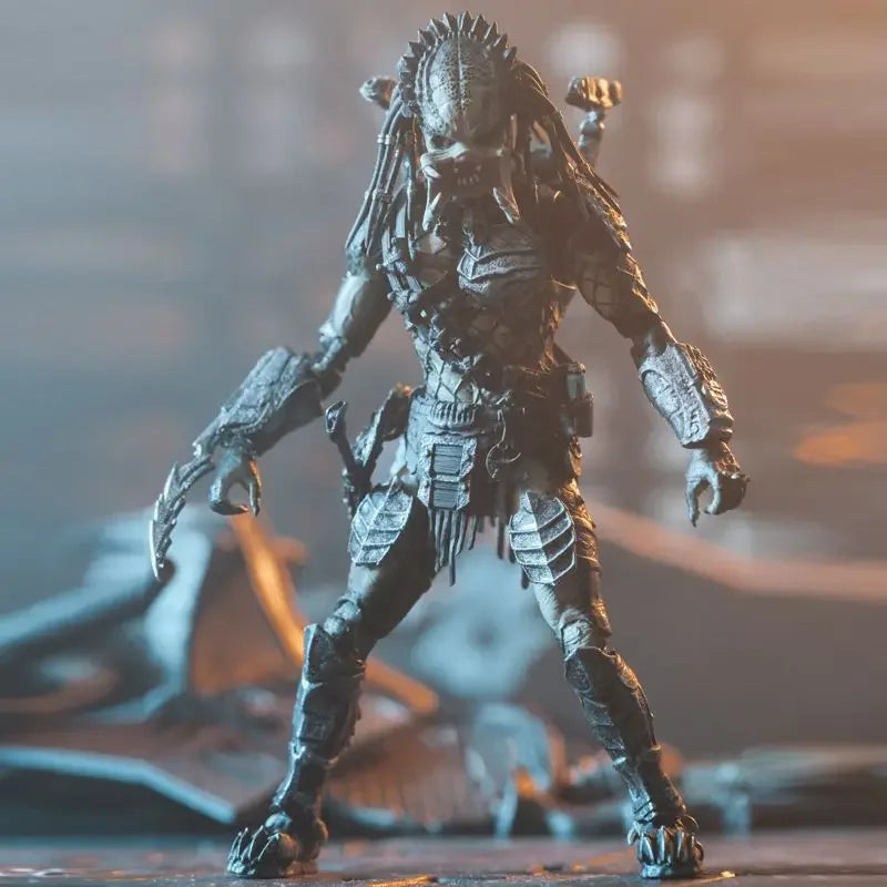 Hiya Toys AVP Unmasked Wolf Predator 1/18 Exquisite Mini Action Figure ...