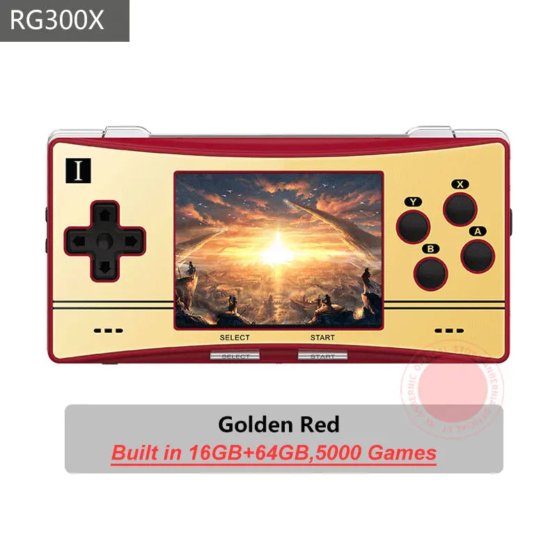 ANBERNIC RG300X Handled Game Console Portable Game Console with 64G TF ...