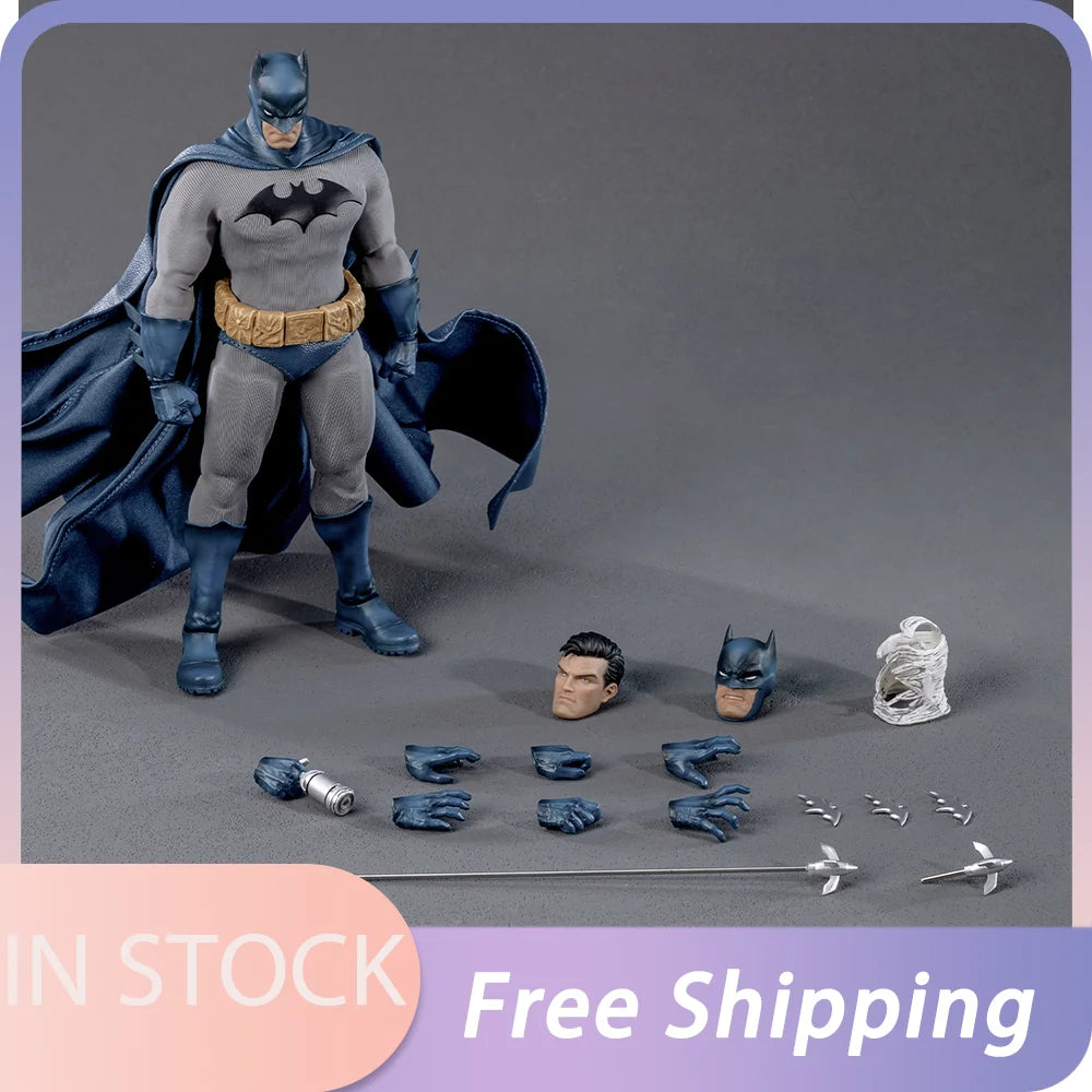 In Stock Genuine Gong Dc Silence Batman Cloth Outfit Action Figure Bat ...