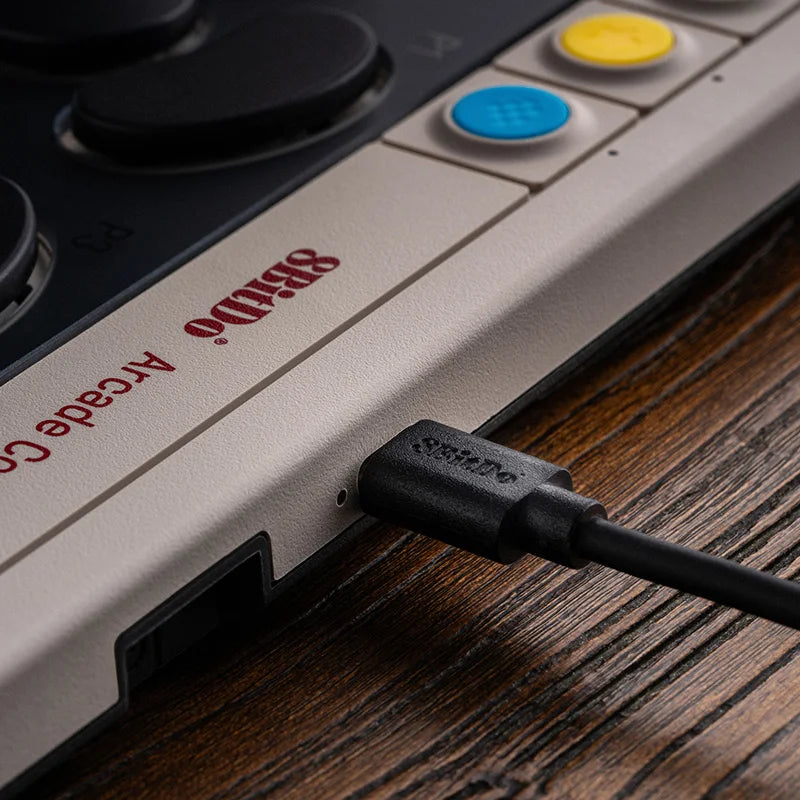 8BitDo All-Button Wireless Arcade Controller for Switch 1/2 & Windows ...