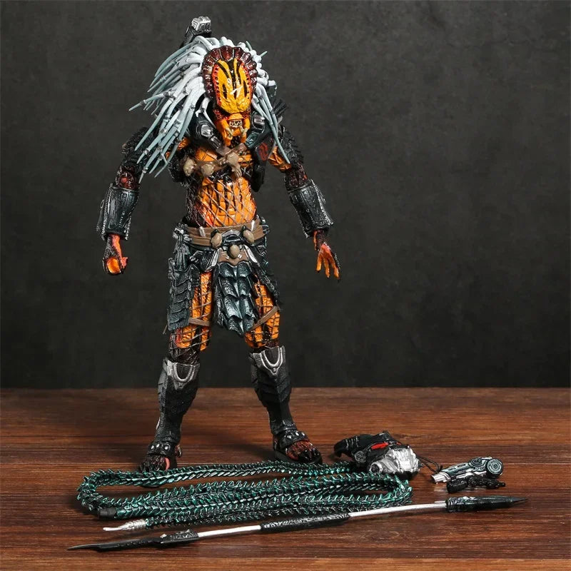 NECA Predator Clan Leader 7 Inches Action Figure with Accessories Mode ...