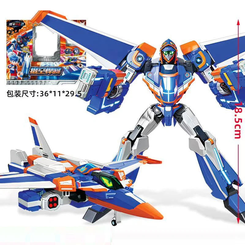 Metal Cardbot S Season2 SKY GALLOP Transforming Robot Plane Car Card T ...