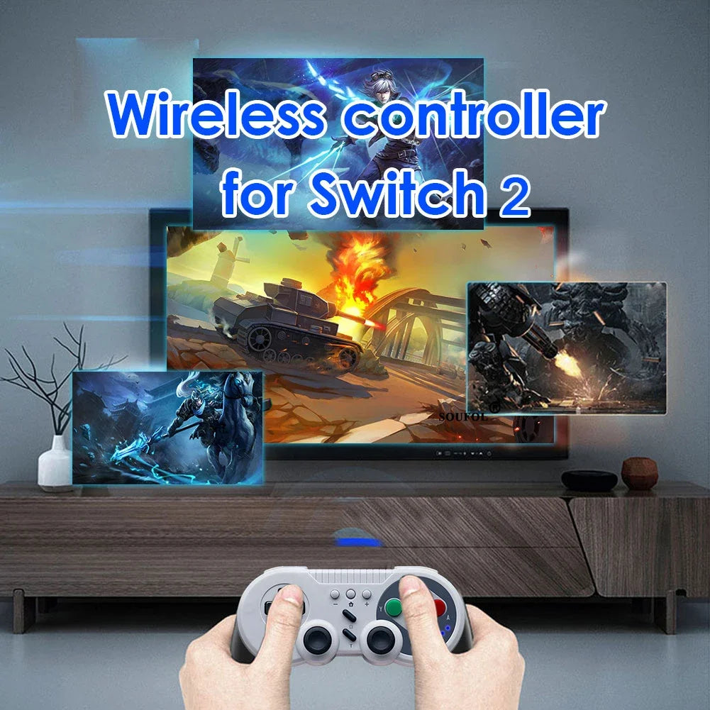 1/2PCS New Retro Wireless Game Console Mini Video Console with Game Pl ...