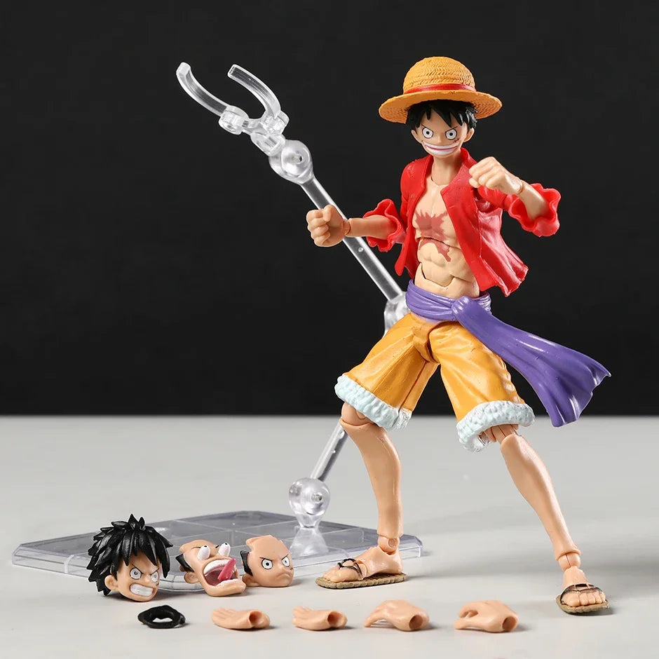 SHF Monkey D. Luffy the Raid on Onigashima Action Figure Doll – GameLoopX