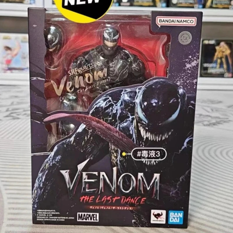 Original box Bandai SHF In shock MARVEL VENOM THE LAST DANCE Figure Fi ...