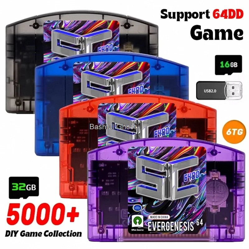 Original SC64 Flash Cart SummerCart64 Open Source Game Card 64 Video G ...