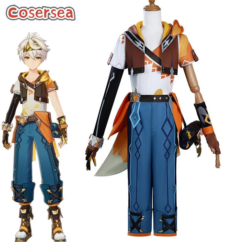 Cosersea Bennett Cosplay Costume Game Genshin Impact Bennett Role Play ...