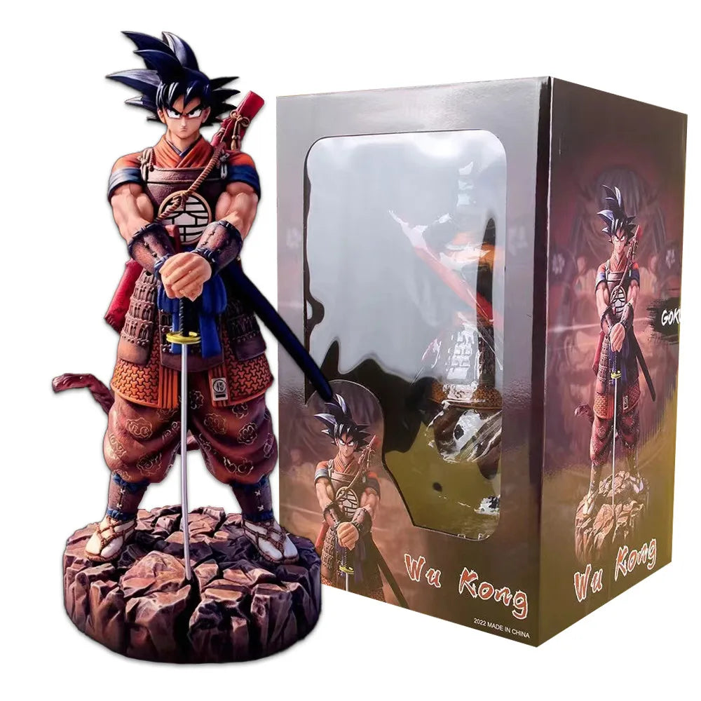 21cm Anime Dragon Ball Z Figure Samurai Son Goku Broly Super Saiyan Ac ...