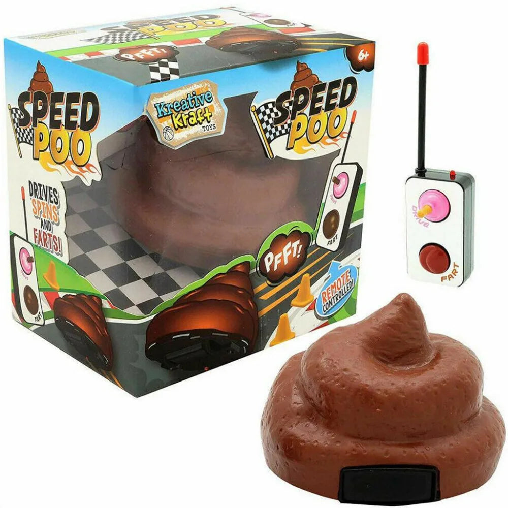 Remote Control Speed Poo Decompression Poop Toy Stool Funny Toy Remote ...