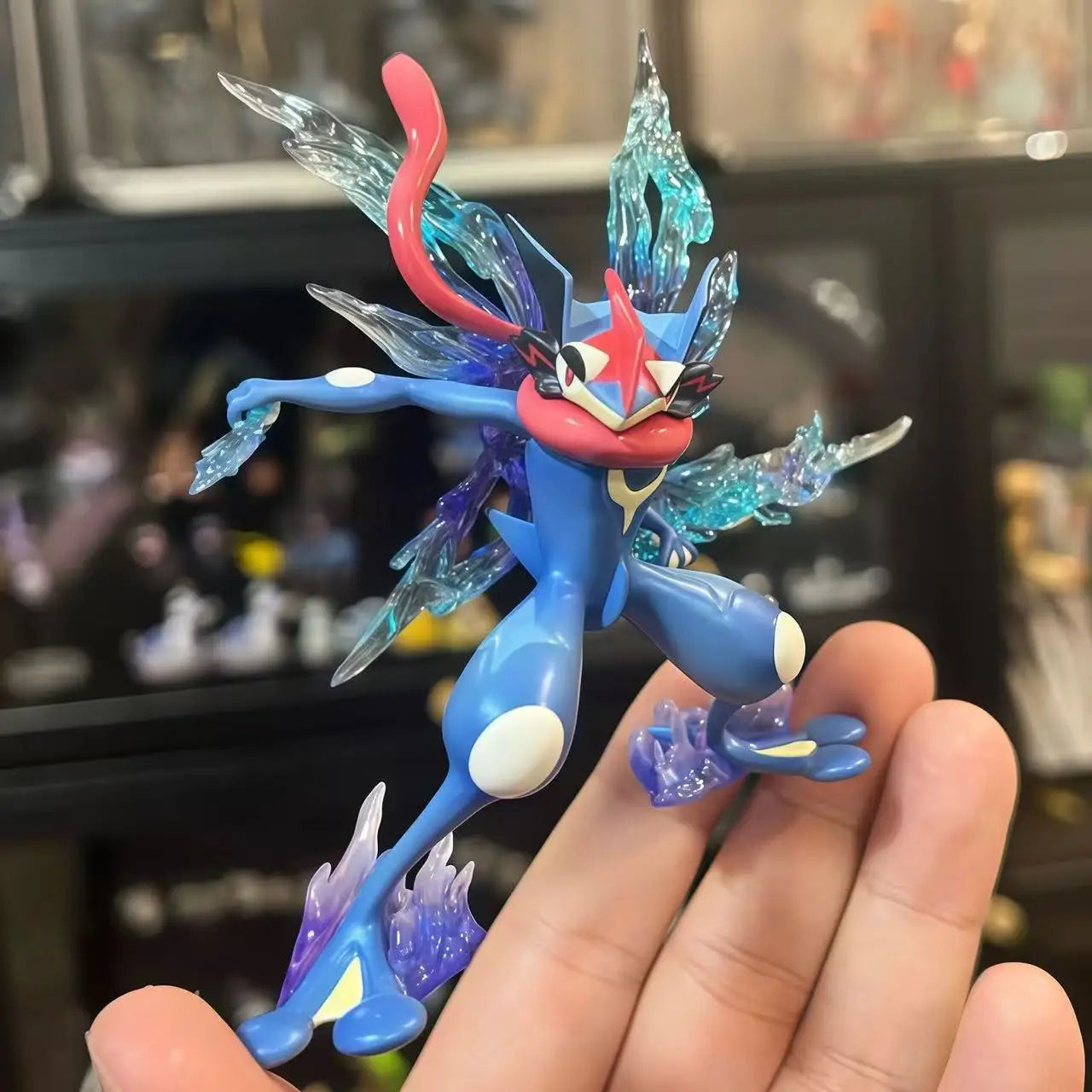 10cm Pokemon Anime Figure Battle Greninja Action Figure Cartoon Collec ...