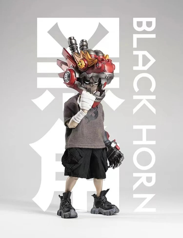 【Original】D_ONE STUDIO Dragon Year Limit BLACK HORN 1/12 Scale Trendy ...