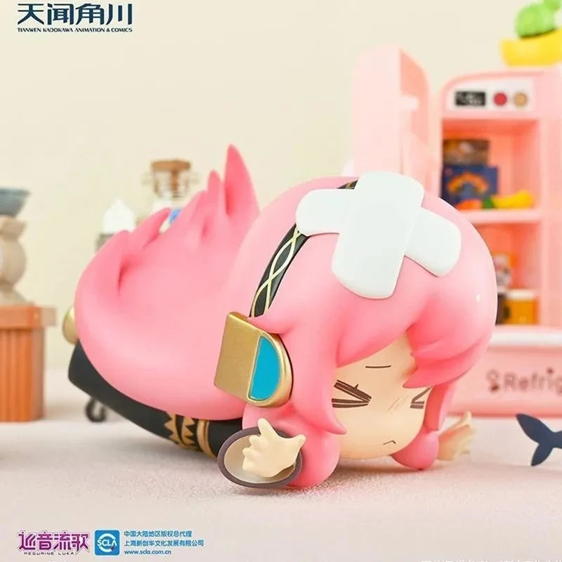 Hatsune Miku Animation Game Peripheral Toys Fall Over Q-Version Anime ...