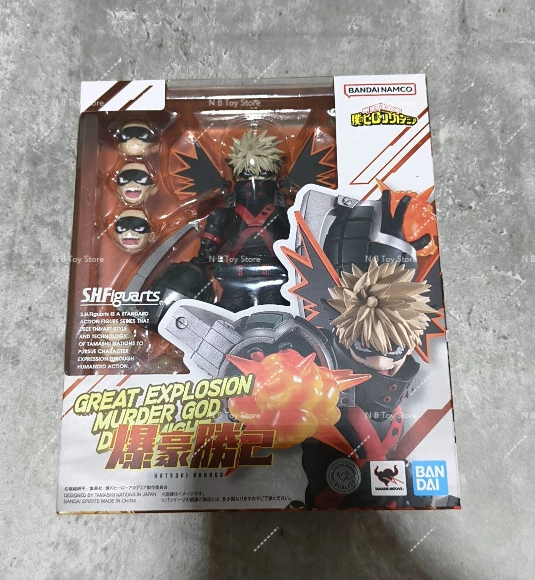 In Stock Bandai Original SHF My Hero Academia Shoto Todoroki Anime Act ...