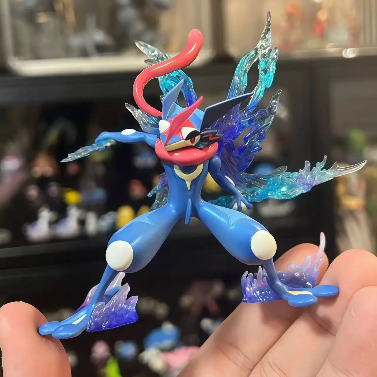 10cm Pokemon Anime Figure Battle Greninja Action Figure Cartoon Collec ...