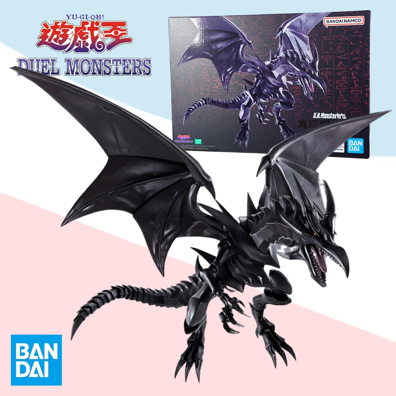 Bandai original box S.H.MonsterArts SHM Red Eyes Black Dragon Action A ...