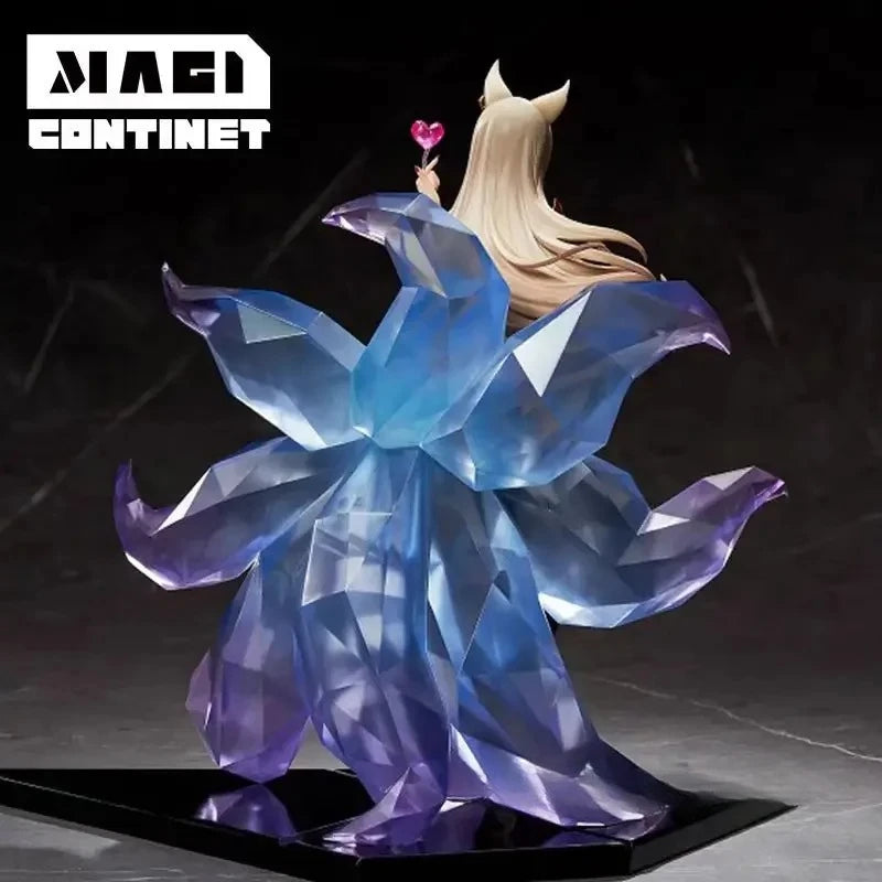 APEX Ahri LOL Nine-tailed Fox KDA Anime Action Figure Model Toy Collec ...