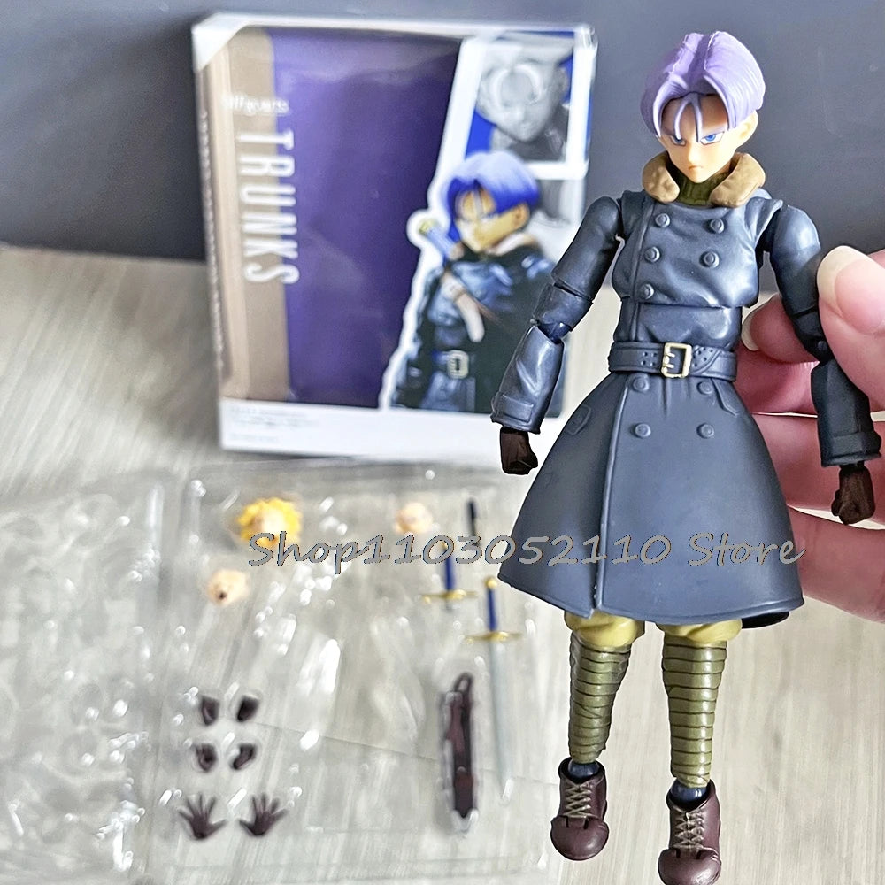 Dragon Ball Z Trunks S.h Figuarts Figure Anime SHF Trunks Collection M ...