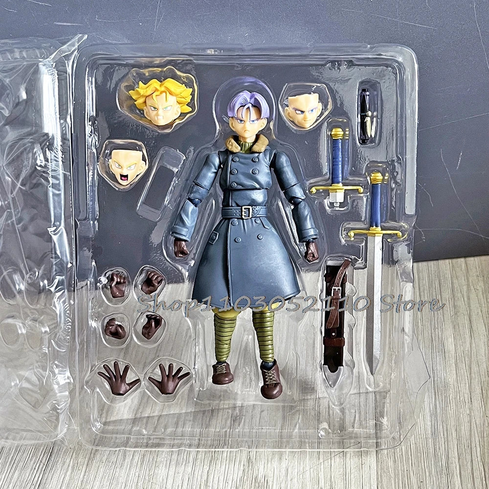 Dragon Ball Z Trunks S.h Figuarts Figure Anime SHF Trunks Collection M ...
