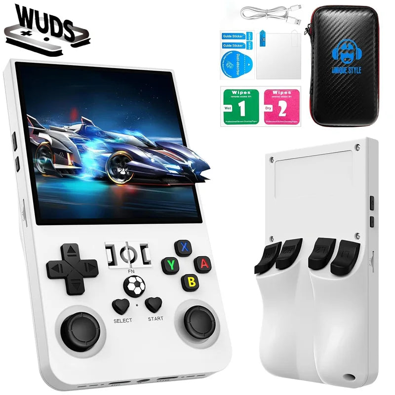 WUDS R36MAX Retro Handheld Game Console, Portable Hand Held Open Sourc ...