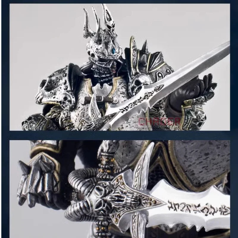 World of Warcraft Action Figure Lich King Arthas Death Knight Standing ...