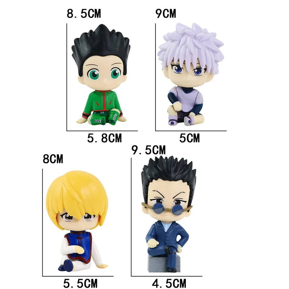 Anime figure Chrollo Lucilfer Gon Freecss Figure Killua Zoldyck Kurapi ...
