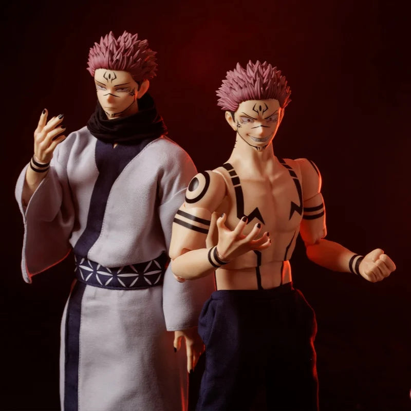 Original 1/6 Asmus Toys Ryomen Sukuna Action Figure Jujutsu Kaisen Jjk ...