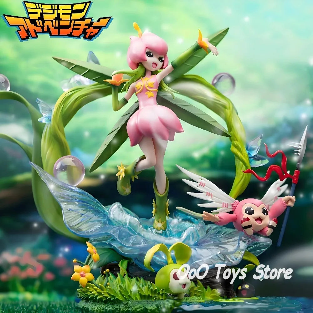 20cm/7.87in Anime Digimon Adventure Figure Lilimon Tanemon Action Figu ...