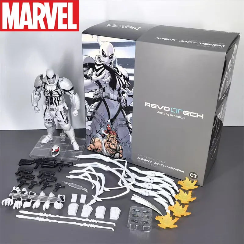 Ct White Venom Action Figure High-Quality Ko Multiple Accessories Veno ...