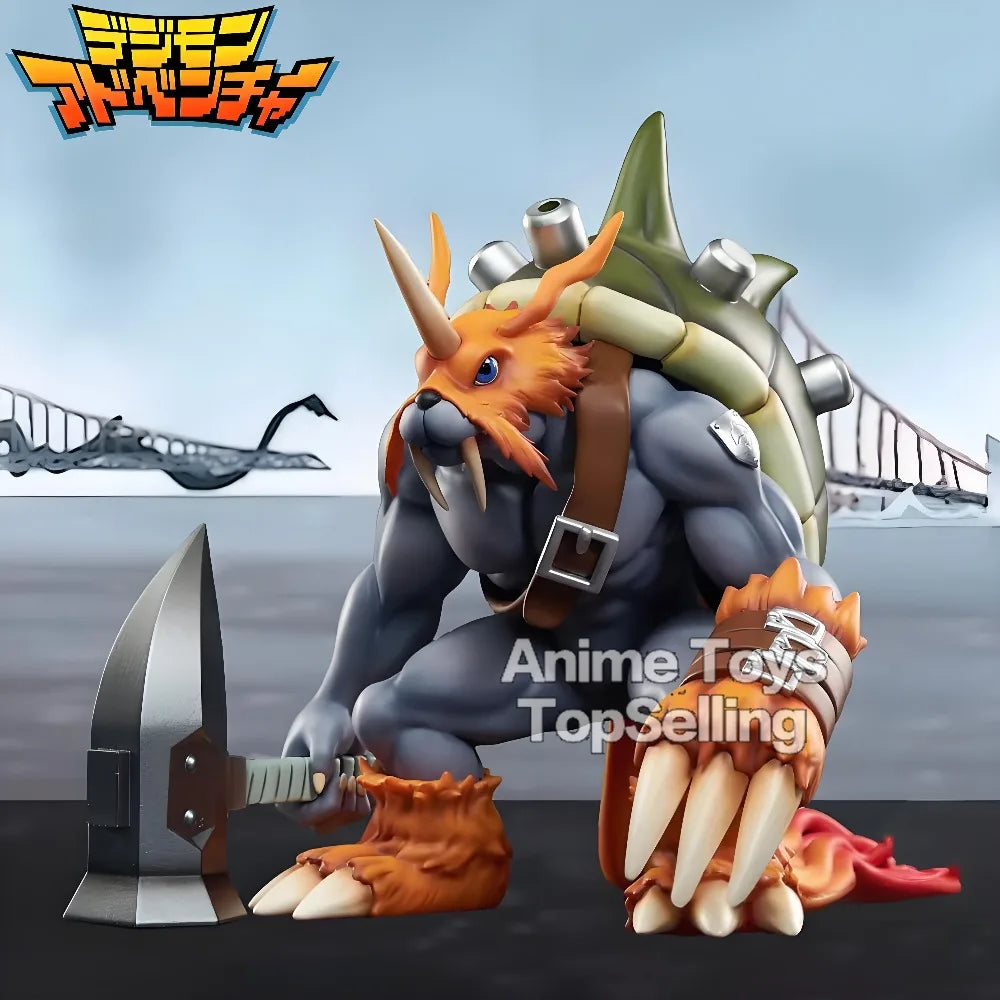 21cm Anime Digimon Adventure Figure Zudomon Action Figures Pvc Statue ...
