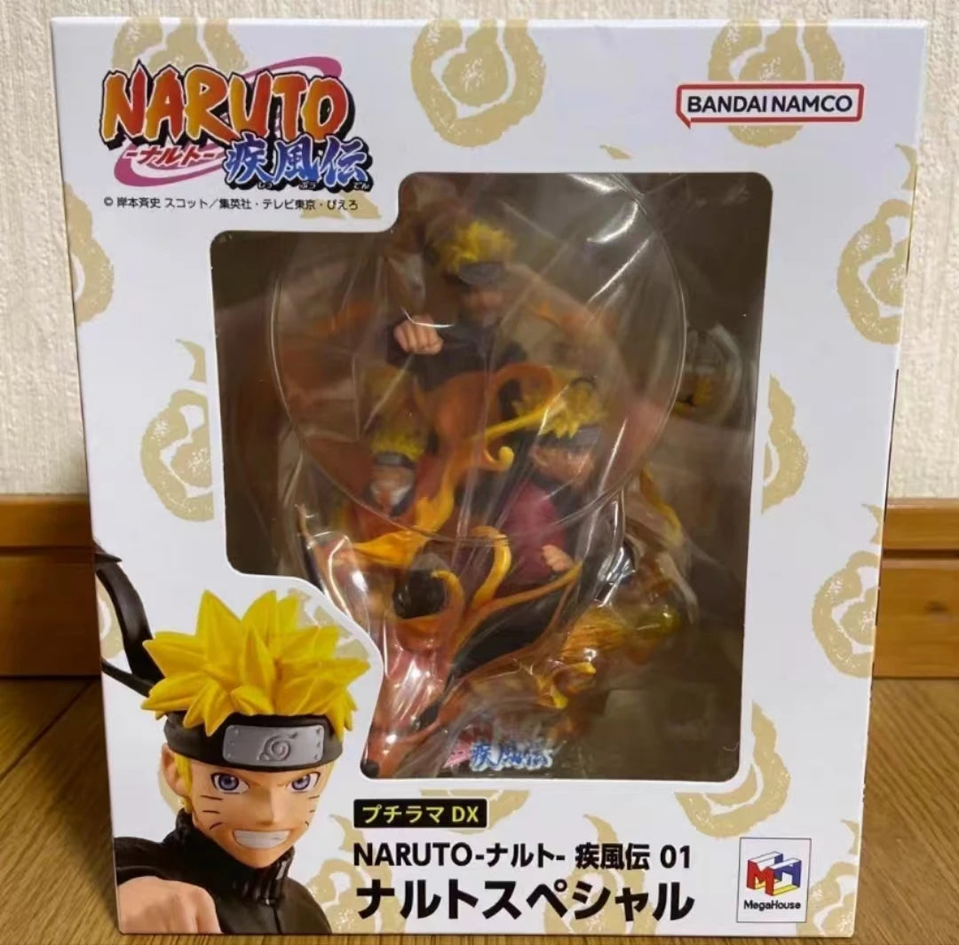 Mega House Genuine Petitrama NARUTO Anime Figure Uzumaki Naruto Action ...