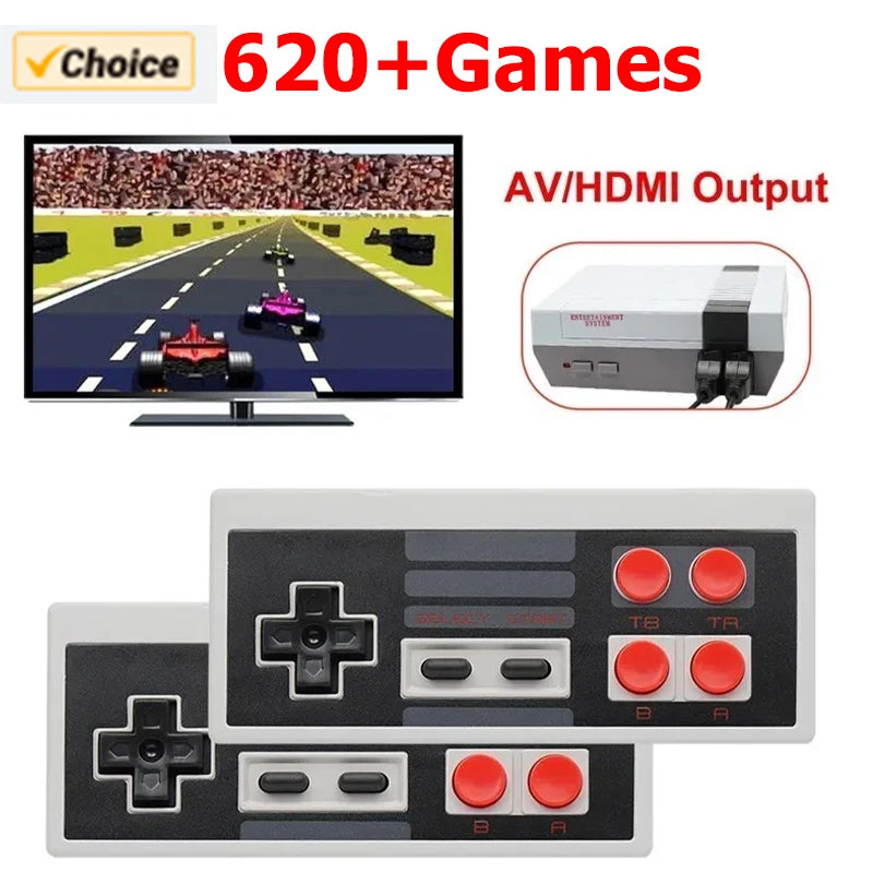 8 Bit Retro Video Game Consoles HDMI-Compatible Mini Game Stick Built ...
