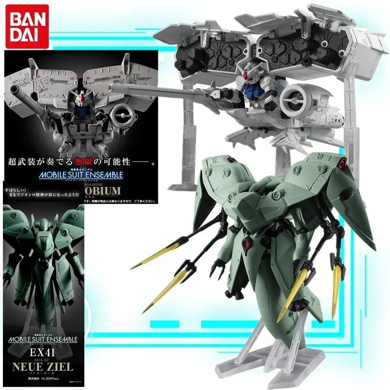 In Stock Bandai Gundam MOBILE SUIT ENSEMBLE EX40 41 Figure AMX-002 Neu ...