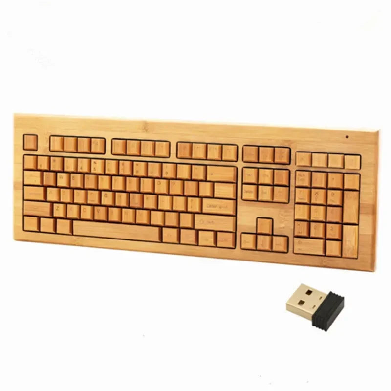 Best selling Wooden keyboard and mouse,Wired Bamboo Keyboard and mouse ...