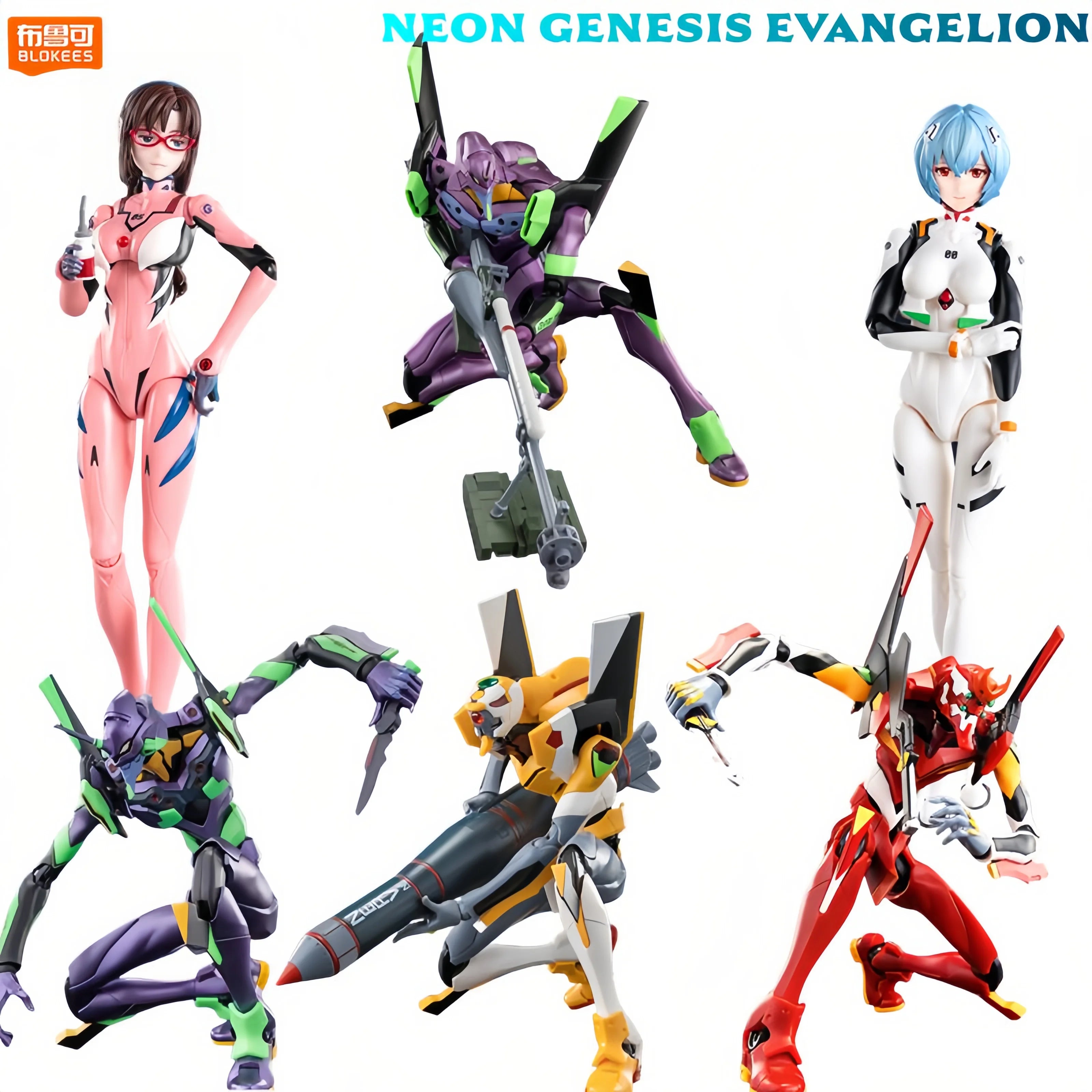 Original BLOKEES Neon Genesis Evangelion EVA-01 Miracle Edition Mari R ...