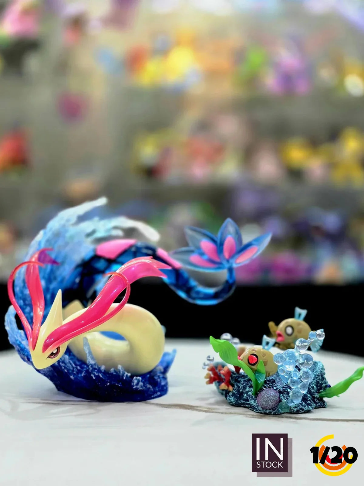 [In Stock] 1/20 Scale World Resin Figure [ZXZ] - Feebas & Milotic ...