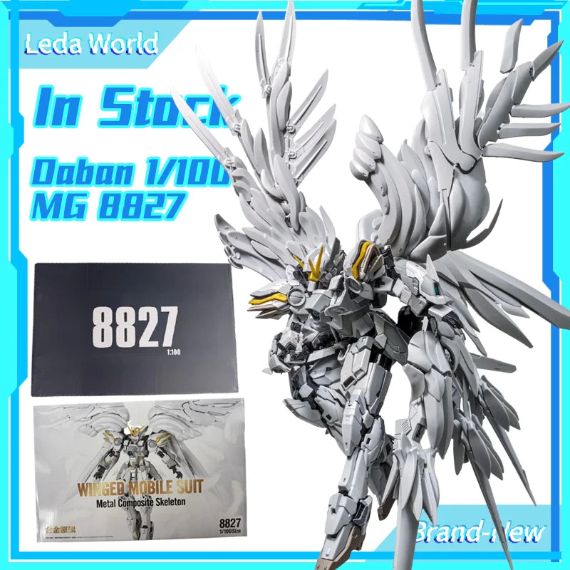 【In Stock】 Daban 8827 MG 1/100 Snow White Prelude Fix Model Kit XXXG-0 ...