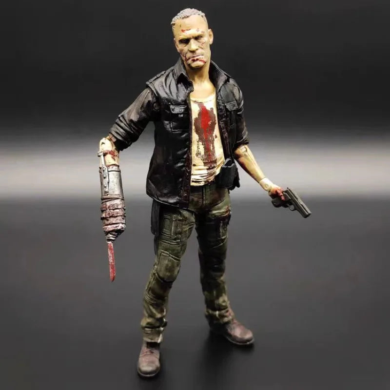 Genuine Bulk 5 Inch Action Figure Rick Grimes Morgan Jones Andrea Pvc ...