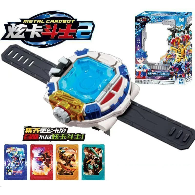 Metal Cardbot S Season2 SKY GALLOP Transforming Robot Plane Car Card T ...