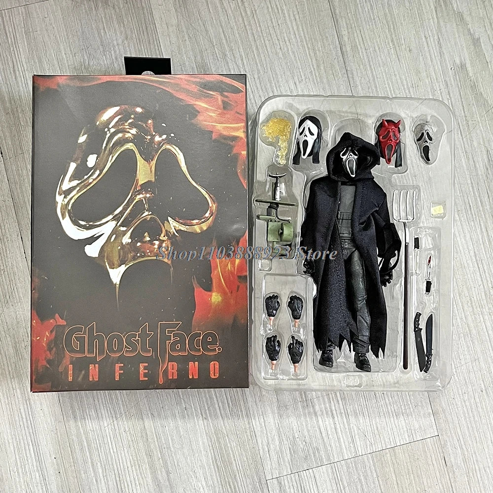 Anime GhostFace Figure Neca Horror Ghost Nun Action Figures Toys Doll ...