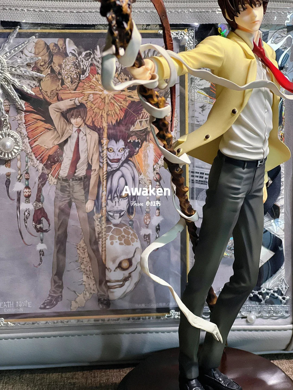 26cm Death Note Anime Yagami Light Action Figure Statue Figurines Pvc ...