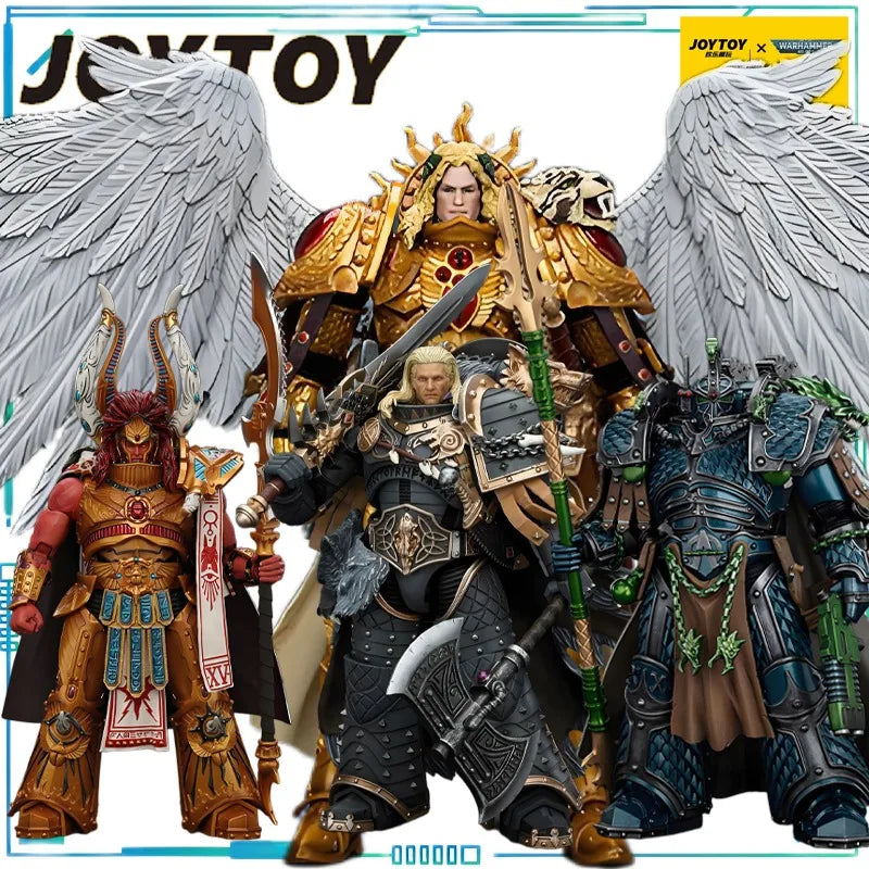 JOYTOY Genuine JOYTOY X Warhammer 40K Series Genealogy Emperor's Crown ...