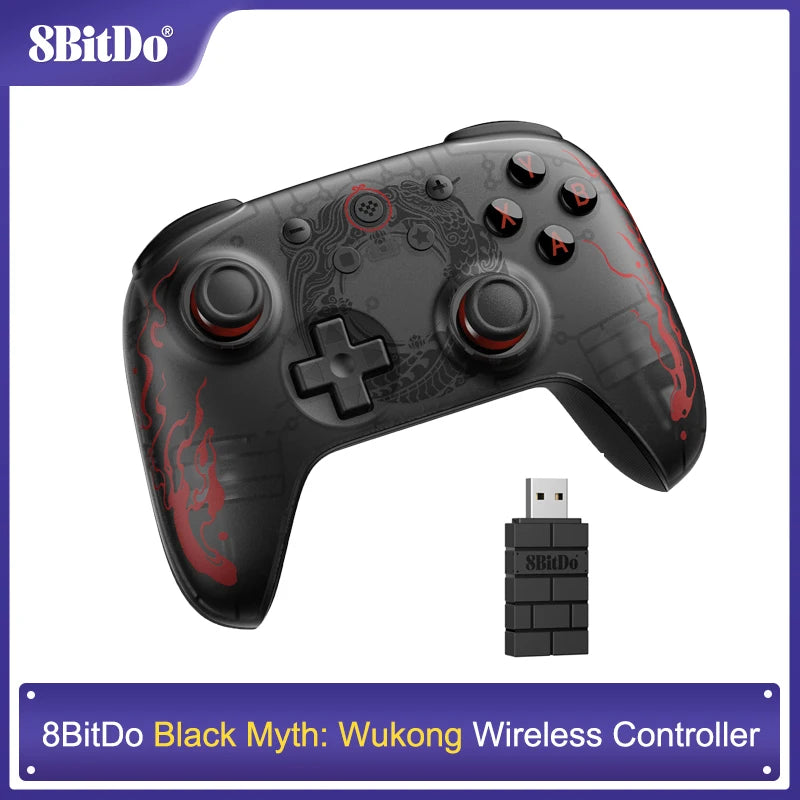 8BitDo Ultimate 2C Black Myth Wukong Wireless Gaming Controller with H ...