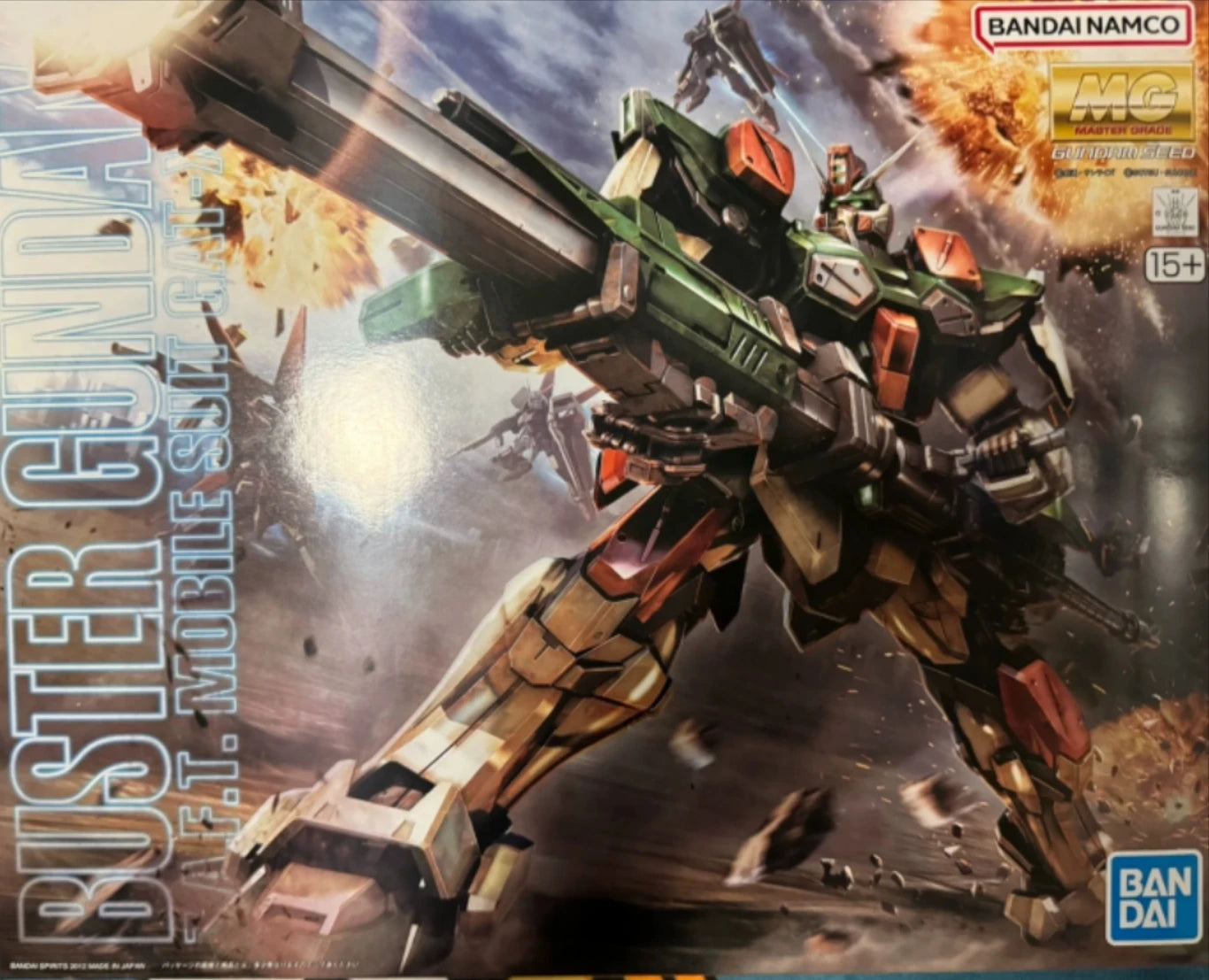 Bandai Original box MG 1/100 MG159 GAT-X103 BUSTER GUNDAM Anime full A ...