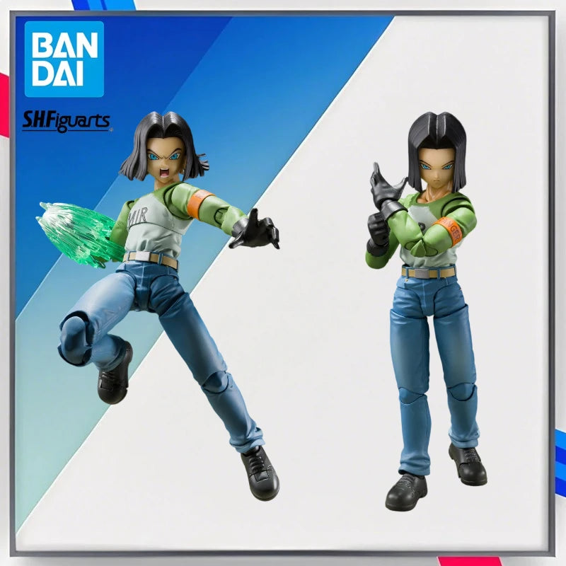 Original Sh Figuarts Shf Dragon Ball Android 17 Universe Survival Saga ...