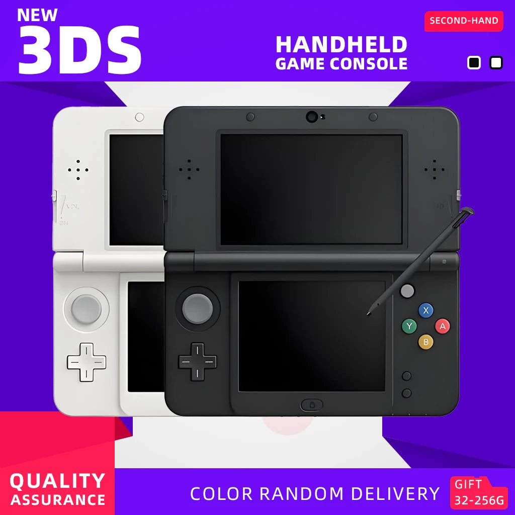 Original Refuebished NEW 3DS handheld game console free games nitendo ...