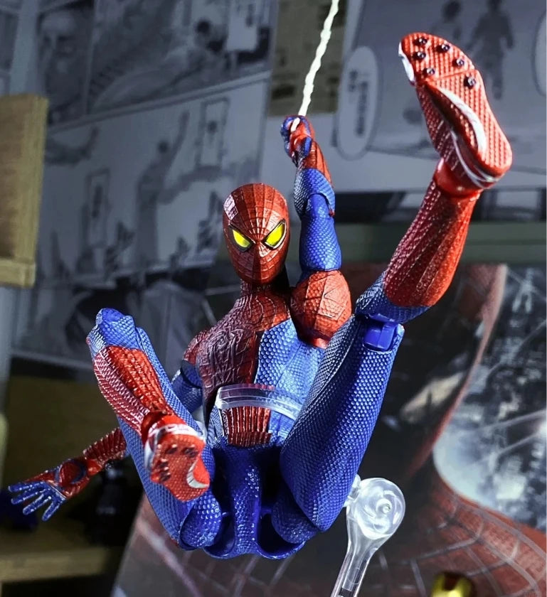 New Ct Toys Mafex 001 Spiderman Action Figure - Peter Parker the Amazi ...